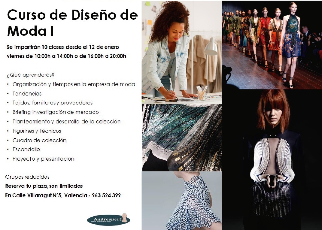 CURSO DISEÑO DE MODA, CÓMO HACER UNA COLECCIÓN. | ANDRESPERT